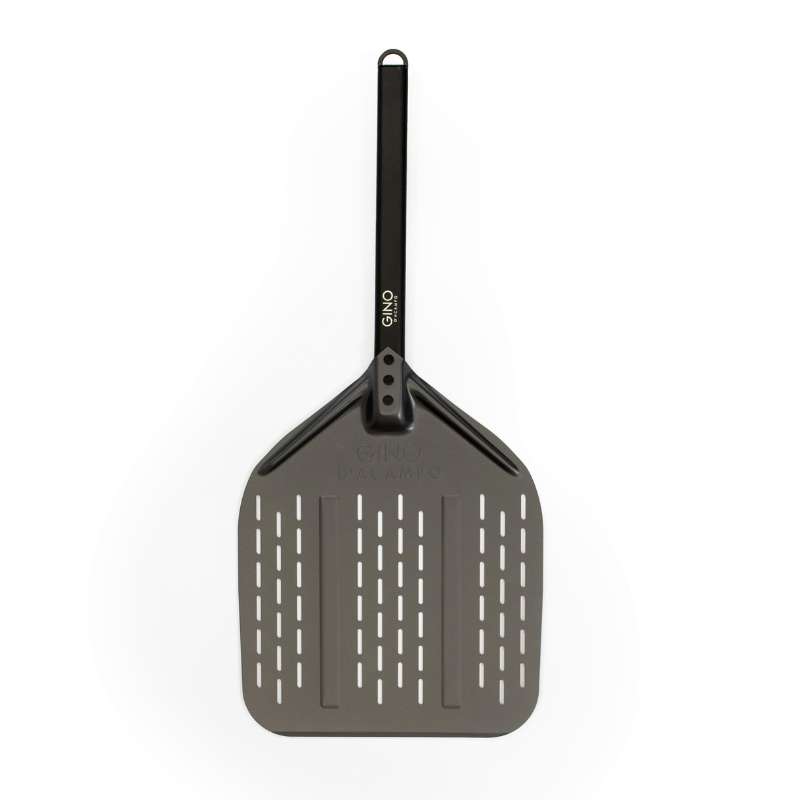 Gino D'Acampo 12" Perforated Pizza Peel – Ember & Stonehouse